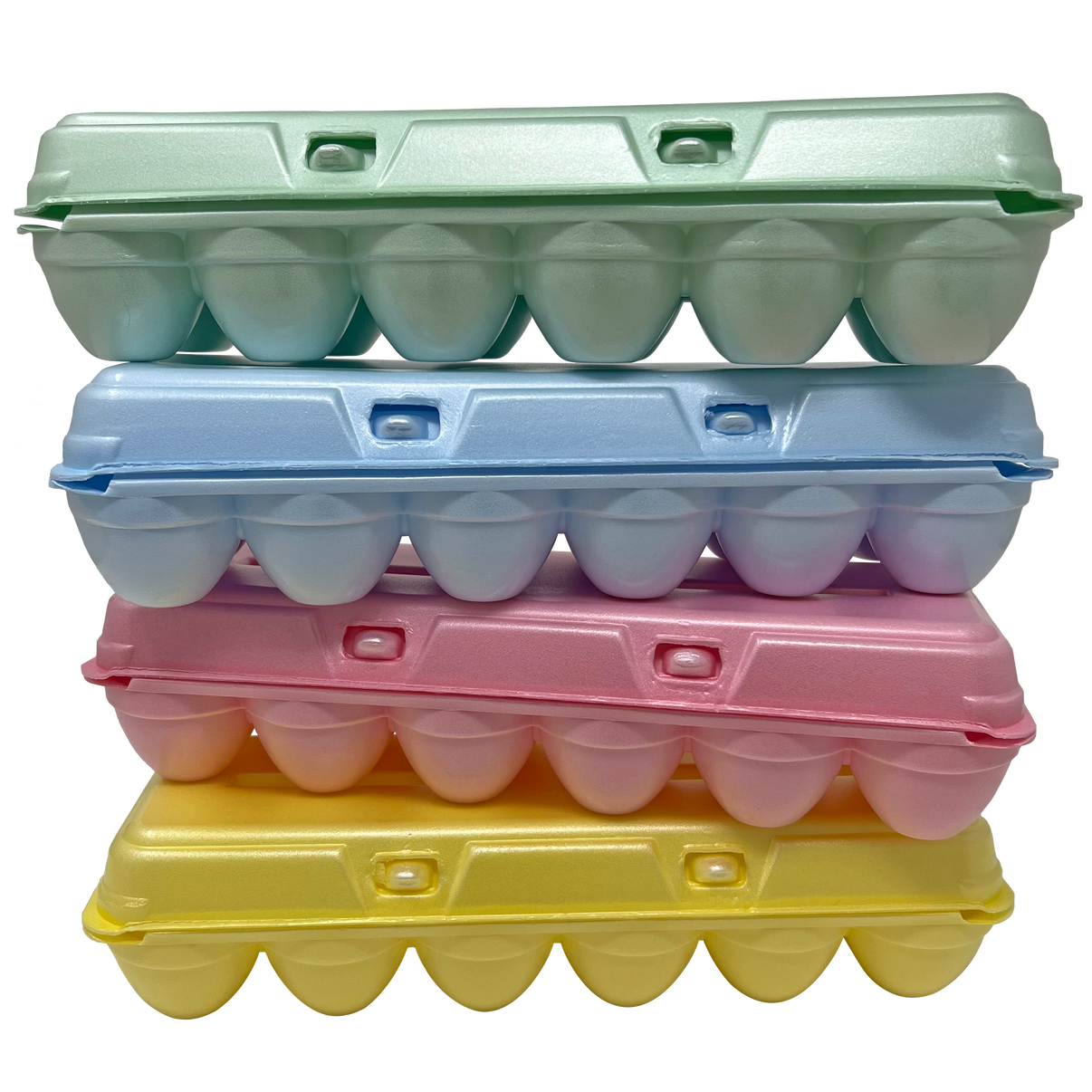 Foam Egg Cartons – Assorted Colors - Made in the USA – Hen Comfort